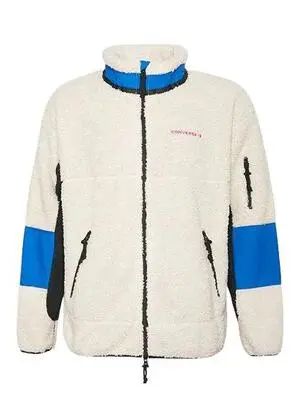 CONVERSE Colorblock Fleece Jacket - Sky