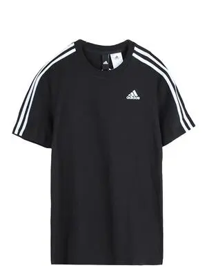 Adidas Casual Sports Training Round Neck Short Sleeve T-shirt - Black