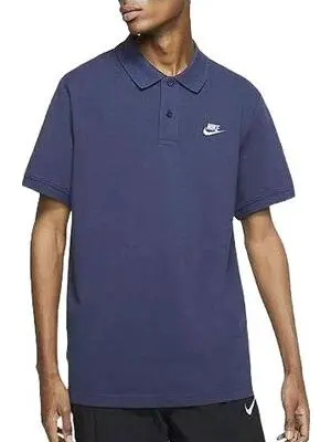 Nike Polo Shirt 'navy - Blue/multi-color