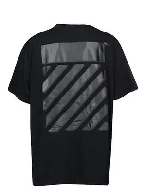 Off-White Ss22 Pattern Cotton Short Sleeve Black - Black/black