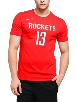 Nike Houston Rockets James Harden Jersey T-shirt - Red