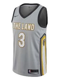 Nike Cleveland Cavaliers Isaiah Thomas Swingman Jersey - Grey/yellow