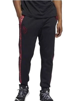 Adidas Adidas Mic Dame Pant Limited Side Stripe Basketball Sports Bundle Feet Pants Black Black