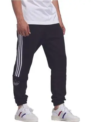 Adidas Originals Outline Trefoil Joggers - Black