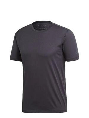 Adidas Logo Printing Sports Short Sleeve T-shirt - Black
