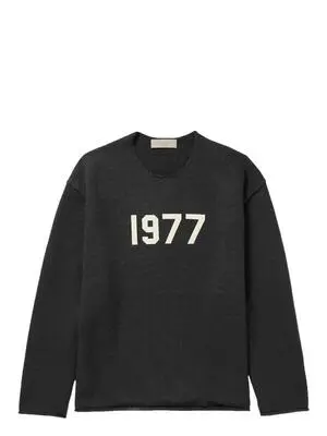 Fear Of God 1977" Raw Edge Sweater - None