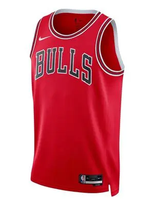 Nike X Nba Chicago Bulls Jersey - Red/black