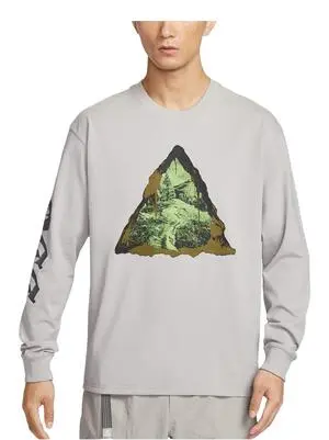 Nike Dri-fit Long Sleeve T-shirt - Grey