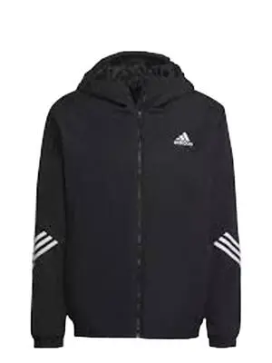Adidas Back To Sport Hooded Jacket - Black/white