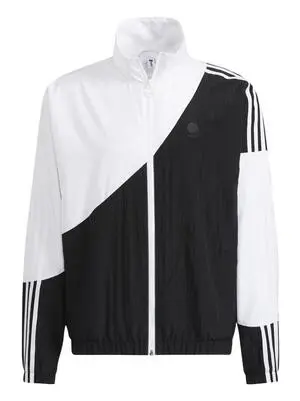 Adidas Neo Colorblock Stand Collar Zip Up Jacket - Multi-color
