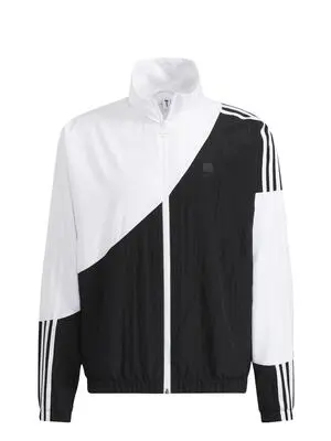Adidas Neo Colorblock Stand Collar Zip Up Jacket - Multi-color