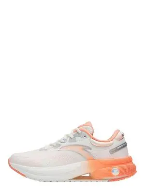 ANTA C100 Low Athletic Sneakers - White/orange/silver