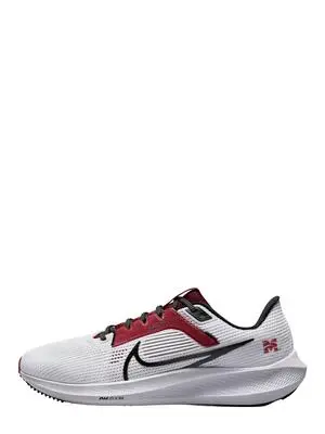 Nike Nike Air Zoom Pegasus 40 'Morehouse' Athletic Sneakers White/deep Cardinal/black