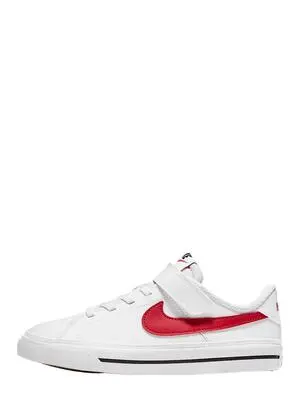 Nike Court Legacy Low Top Sneakers - White/red