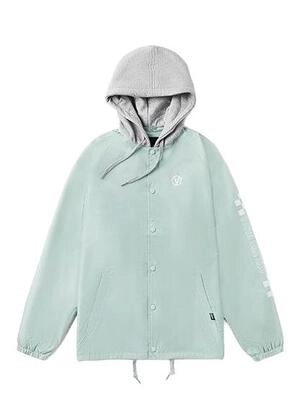 VANS Logo Graphic Hooded Jacket - Green