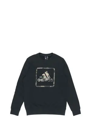 Adidas Graphic Logo Sweatshirt - Black