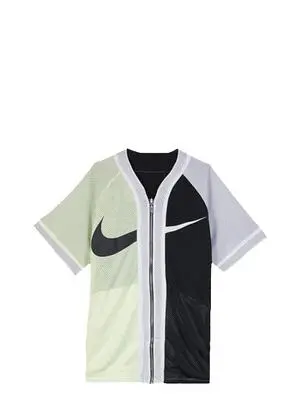 Nike Nikelab Baseball Zip Top - Blackwhiteyellowmulti-color