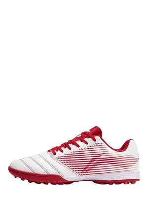 LI-NING Training Soccer Shoes - White/red