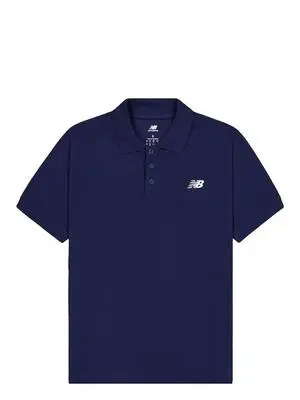 NEW BALANCE New Balance Cotton Polo T-shirt Asia Sizing 'navy' Navy