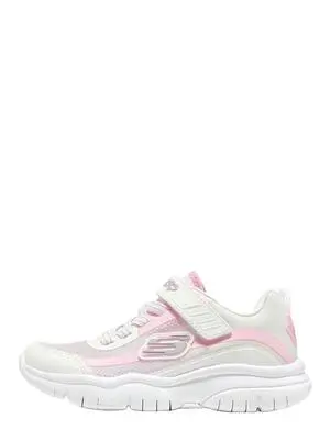 Sketchers Flex Blast Athletic Sneakers - White/pink