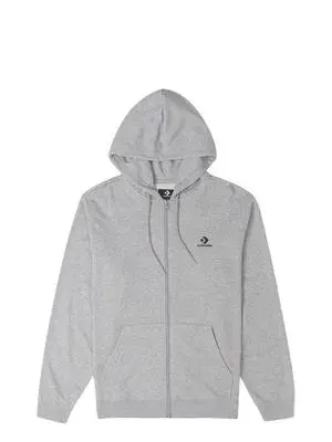 CONVERSE Go-to Chuck Patch Classic Fit Zip Jacket - Grey
