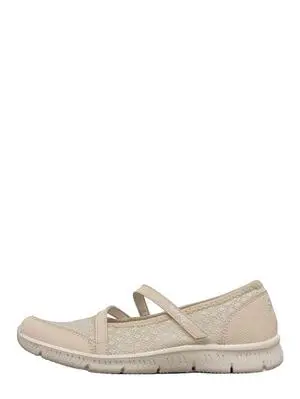 Sketchers Be-cool Mary Jane Flat - Beige