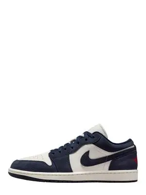 JORDAN Air 1 Low Se "obsidian - Obsidian/university Gold/chile Red