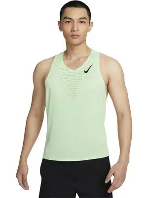 Nike Aeroswift Dri-fit Adv Running Vest - Green