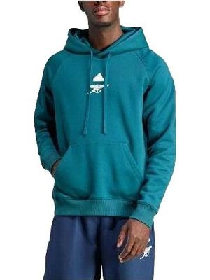 Adidas Arsenal Fleece Hoodie - Teal