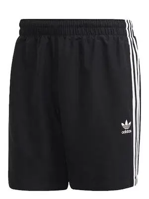 Adidas Originals Stripe Woven Sports Shorts - Black