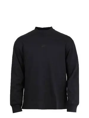 Nike Long Sleeve Crewneck With Logo Detail - Black