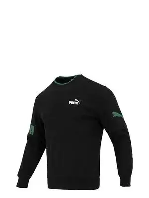 PUMA Power Crew Long Tee - Black