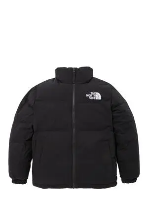 The North Face Logo Puffer Jacket - Black