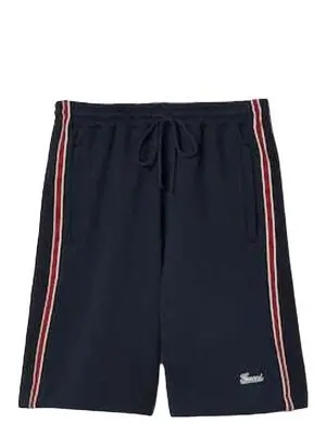 Gucci Cotton Jersey Basketball Shorts - Navy