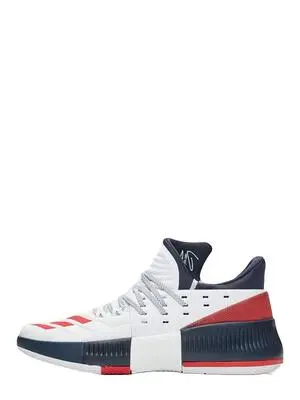 Adidas Basketball High-top Sneakers - White/blue/red