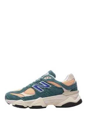 NEW BALANCE 9060 Sneakers - New Spruce/peach Blossom/team Royal