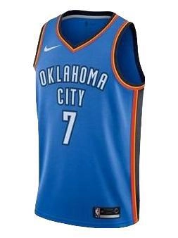 Nike Oklahoma City Thunder Anthony Jersey - Blue