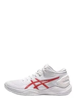 Asics Gel-burst 27 High Top Athletic Sneakers - White/red