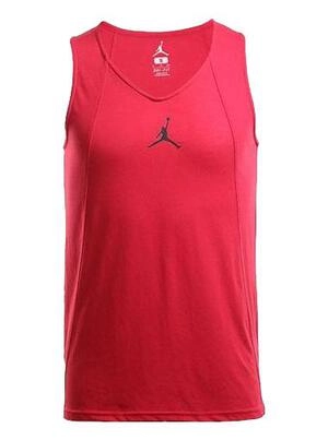 JORDAN Air Basketball Tank Top - Red