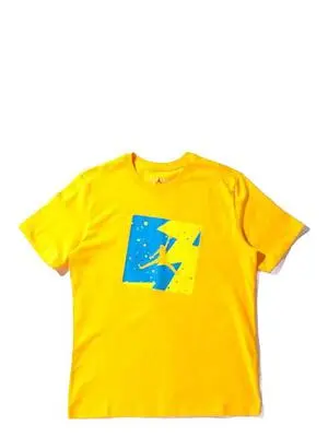 Nike As Jordan Poolside Crewneck T-shirt - Yellow