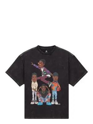 CONVERSE Shai Gilgeous-alexander Player T-shirt Asia Sizing - Black