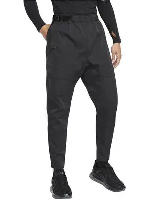 Nike Tech Pack Woven Loose Sports Long Pants - Black