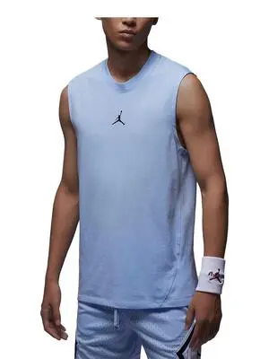 JORDAN Air Sport Dri-fit Logo Tank - Blue