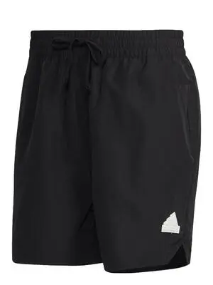 Adidas Adidas Solid Color Casual Logo Straight Sports Shorts Multi-color