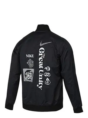 Nike The Great Unity" Bomber Jacket - Black