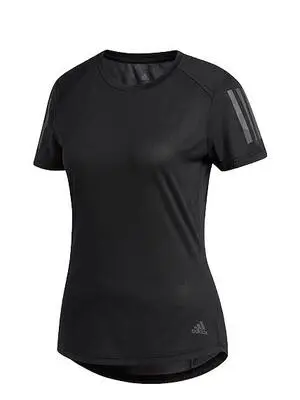 Adidas Own The Run Climalite Running Short-sleeve Tee - Black