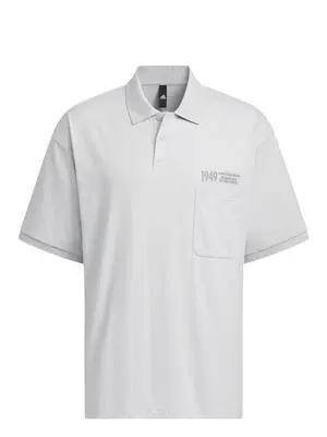 Adidas Verbiage Polo Shirt - Grey