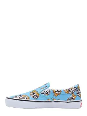 VANS Vans Skate Slip-On "Blue Flame Dice" Blue/white