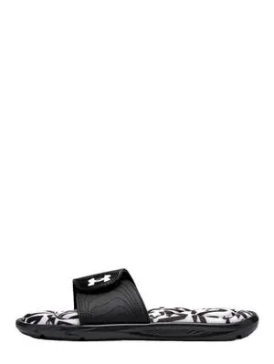 Under Armour Ignite Graphic Footbed Slide - Black/white