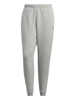 Adidas Solid Color Alphabet Logo Casual Sports Pants/trousers/joggers Gray - Default Color